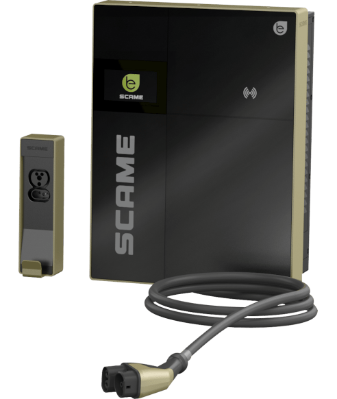 Fast charging wallbox BE D - Scame E-Mobility