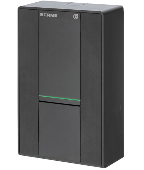 Wallboxes for electric car charging - Scame E-Mobility International