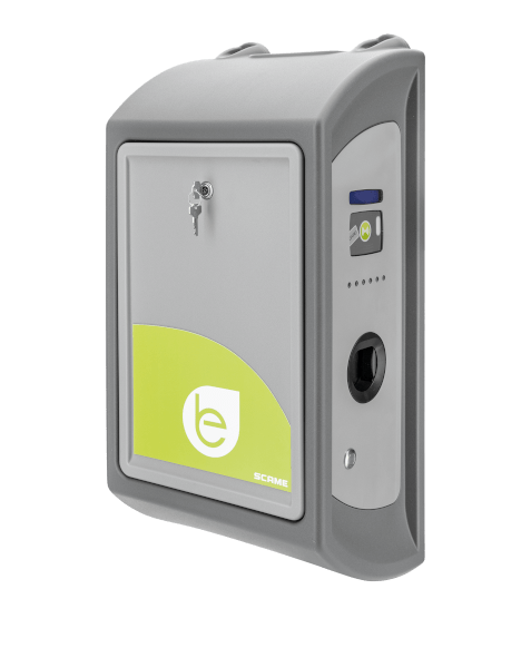 Wallbox WD for public charging - Scame E-Mobility
